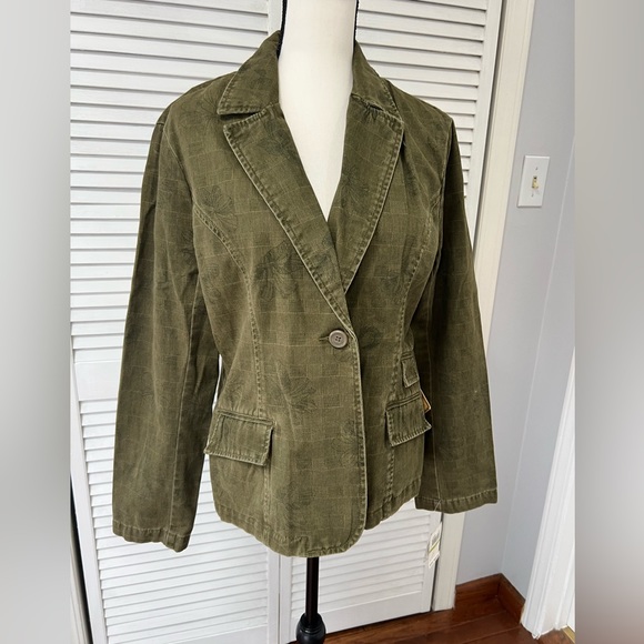 Caribbean Joe | Jackets & Coats | New Caribbean Joe Green Jacket | Poshmark